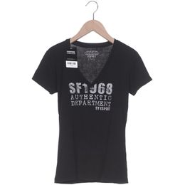 Esprit Damen T-Shirt, schwarz, Gr. 36