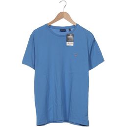 Gant Herren T-Shirt, blau, Gr. 56