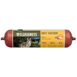 REAL NATURE WILDERNESS Wurst Adult Best Chicken - Huhn mit Buchweizen und Kürbis 400 g