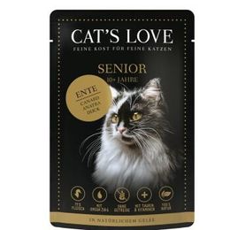 CAT'S LOVE Senior Ente 12x85g