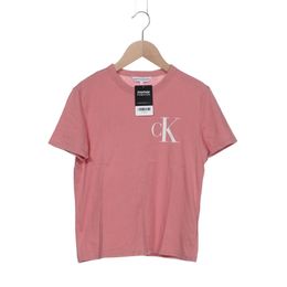 Calvin Klein Jeans Damen T-Shirt, pink, Gr. 34