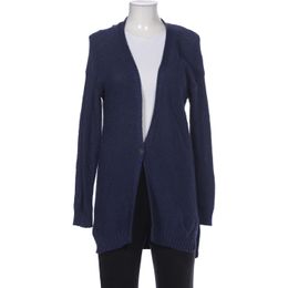 BOSS Orange Damen Strickjacke, blau, Gr. 38