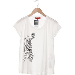 MAX & Co. MAX&Co. Damen T-Shirt, weiß, Gr. 42