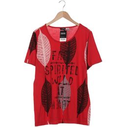 MIAMODA Damen T-Shirt, rot, Gr. 48