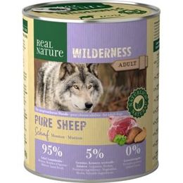 REAL NATURE WILDERNESS Adult Pure Sheep Schaf 24x800 g