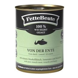 FetteBeute Komplettmenü Napffertig 12x800g Ente