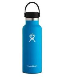 Flasche Hydro Flask Standard Mouth Flex Straw Cap 21 oz (621 ml) - Blau
