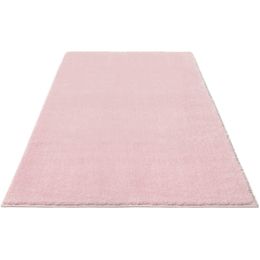 Guido Maria Kretschmer Home & Living Hochflor-Teppich GUIDO MARIA KRETSCHMER HOME&LIVING "Cosima" Teppiche Gr. B/L: 120 cm x 170 cm, 30 mm, 1 St., rosa (rosé) Esszimmerteppiche