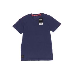Alpha Industries Jungen T-Shirt, marineblau