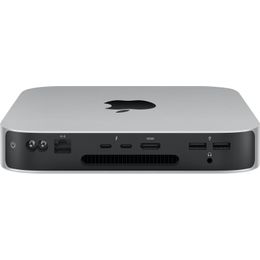 Apple Mac Mini "Mac mini" Computer Gr. Mac OS, 16 GB RAM 2000 GB SSD, silberfarben (silber) Mac mini