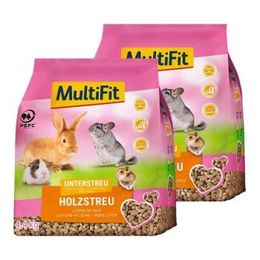 MultiFit Natur-Holzstreu 2x4,4 kg