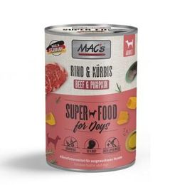 Mac's MAC's Nassfutter Hund Adult Rind & Kürbis 6x400 g