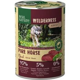 REAL NATURE WILDERNESS Adult Pure Horse Pferd 12x400 g