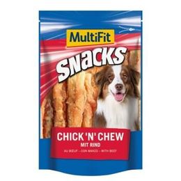 MultiFit Snacks Chick 'n' Chew Nr. 4 mit Rind 2x100 g