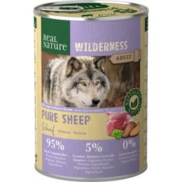 REAL NATURE WILDERNESS Adult Pure Sheep Schaf 6x400 g