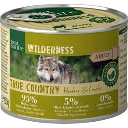 REAL NATURE WILDERNESS Adult True Country Huhn & Lachs 24x200 g