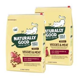 Naturally Good Veggies & Meat Berglinsen und Rind 2x2 kg