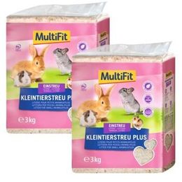 MultiFit Kleintierstreu Plus 2x3 kg