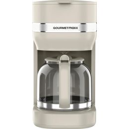 gourmetmaxx Kaffeemaschine "Color edition", 900 Watt, 1,5 l, beige