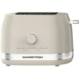gourmetmaxx Toaster, 2 Scheiben, 800 W, beige