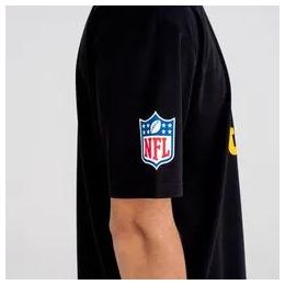 T-shirt New Era Wordmark Oversized NFL Pittsburgh Steelers, L - Schwarz - L