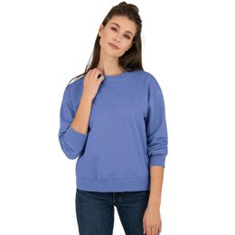 TRIGEMA Sweatshirt »Dünnes Sweatshirt« lavendel L L Leichte Sweat-Qualität