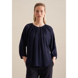 Seidensticker Tunika »Schwarze Rose« marineblau 40 40 Passform: Regular