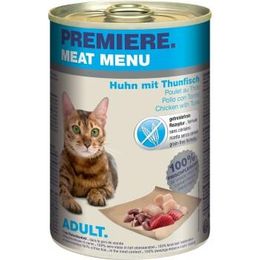 Premiere Meat Menu Adult Thunfisch & Huhn 6x400 g
