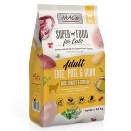 Mac's MAC's Superfood for Cats Adult Ente, Pute & Huhn 1,5kg
