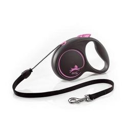Flexi Black Design Seil pink M, 5 m, 20 kg