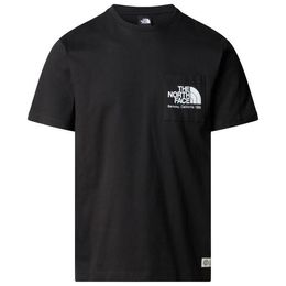 The North Face - Berkeley California Pocket S/S Tee - T-Shirt Gr S schwarz