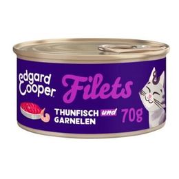Edgard & Cooper Filets 24x70g Thunfisch & Garnelen
