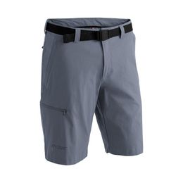 Maier Sports Funktionsshorts Huang Herren Shorts, kurze Outdoor-Hose, Bermudas mit 4 Taschen, Regular Fit, grau