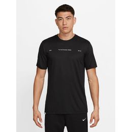 Nike Trainingsshirt in Schwarz - L