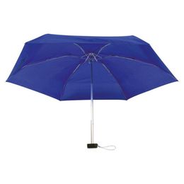 Livepac Office Taschenregenschirm Mini Taschen-Regenschirm mit Etui / Taschenschirm / Farbe: blau