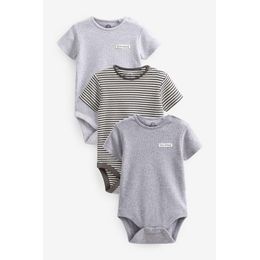 next Kurzarmbody 5 x kurzärmelige Baby-Bodysuits (3-tlg)