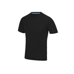 Just Cool Trainingsshirt Just Cool Herren T-Shirt Basic Shirt Arbeitsshirt Kurzarm Rundhals