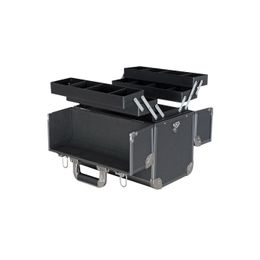 HMF Werkzeugkoffer geräumiger Utensilien Koffer mit Trennwänden