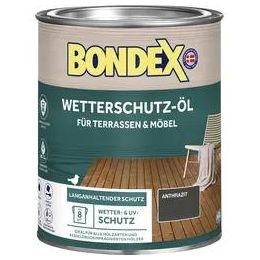 Bondex Wetterschutzöl 0,75 L anthrazit