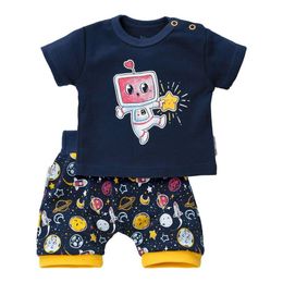 Baby Sweets Shirt & Shorts Set Weltraum (1-tlg.