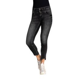 Zhrill Mom-Jeans Skinny Jeans KELA Black angenehmer Sitzkomfort