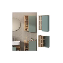 VICCO H&auml;ngeschrank Karen Sonoma Mintgr&uuml;n 50 x 75 cm T&uuml;r offene F&auml;cher