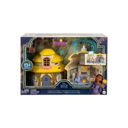 Mattel HRH76 - Disney - Wish - Cottage-Puppenhaus mit Asha und Zubehör
