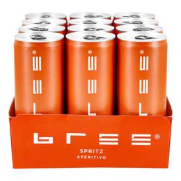 Bree Spritz Aperitivo 10,5 % vol 0,25 Liter Dose, 12er Pack