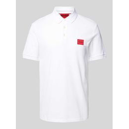 Hugo Regular Fit Poloshirt mit Label-Patch Modell 'Dereso'
