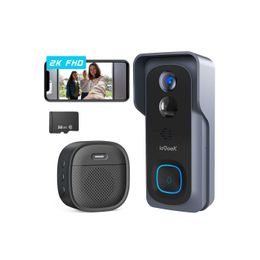 ieGeek 2K HD Video Türklingel mit Kamera Funkklingel Drahtlos Klingel Kamera Smart Home Türklingel (Außenbereich