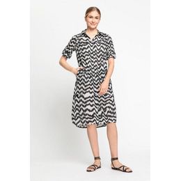 Olsen Blusenkleid mit Zebra-Print