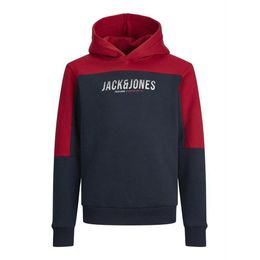 Jack & Jones Jack & Jones Hoodie JJEDAN BLOCKING SWEAT HOOD NOOS schlank