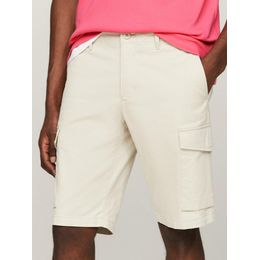 Tommy Hilfiger Cargoshorts JOHN CARGO 1985 in schlichtem Design, beige