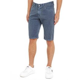 Tommy Jeans Shorts TJM RYAN GARMENT DYE SHORT leicht gewachsene Optik, blau